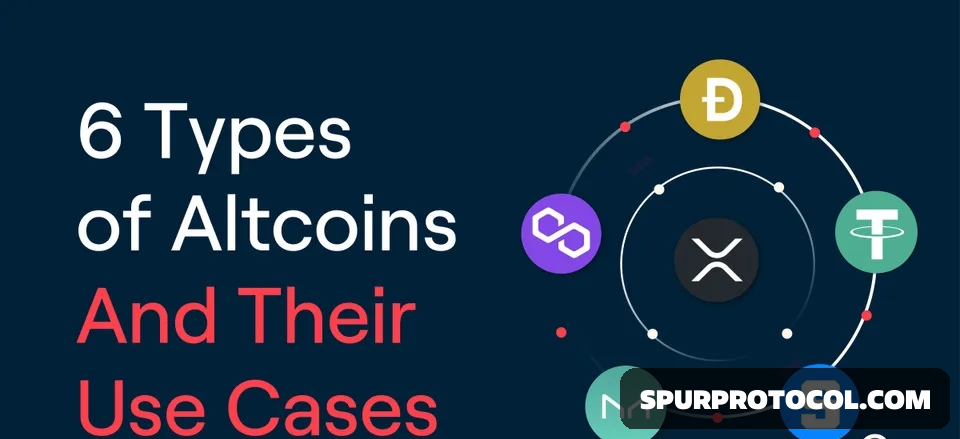 6 TYPES OF ALTCOINS AND THEIR USE CASES - SpurProtocol