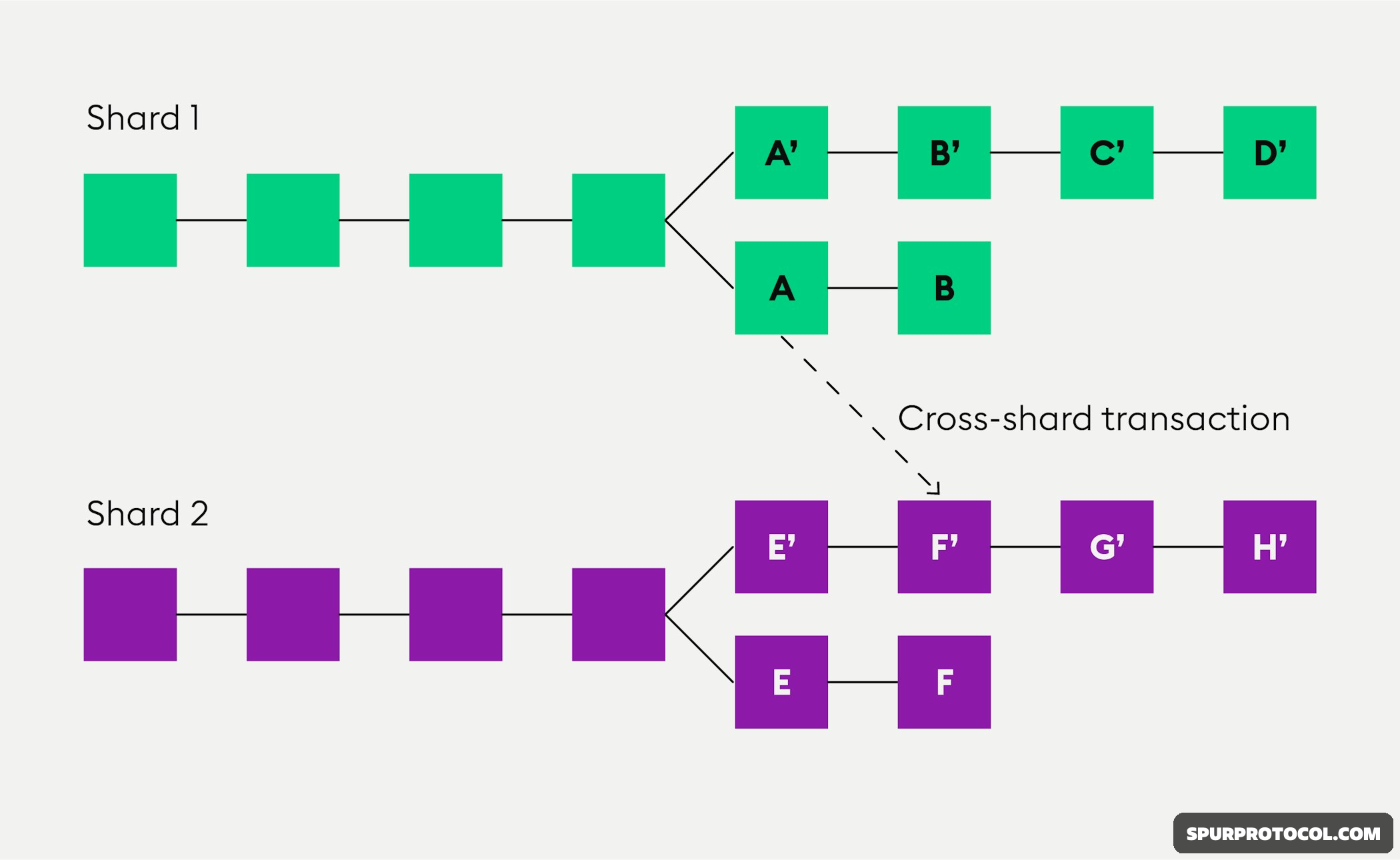 How does sharding work in blockchain? - SpurProtocol