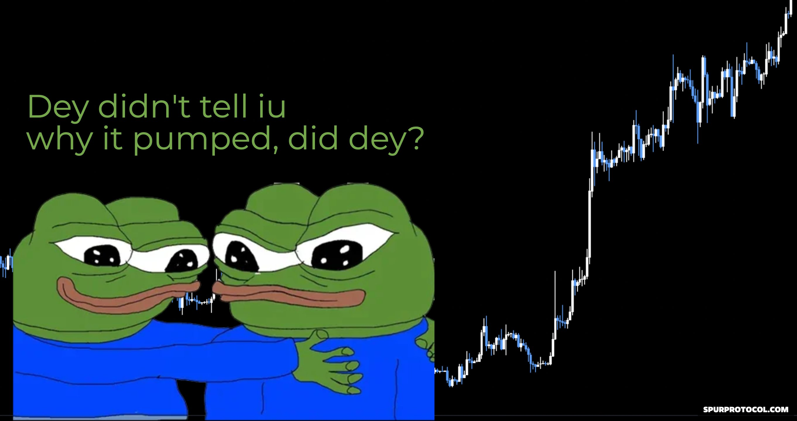 Mfers can't wrap their head around memes. - SpurProtocol