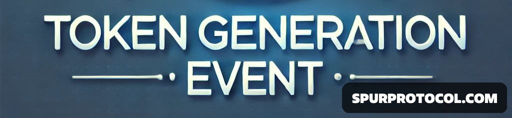 TOKEN GENERATION EVENT TGE - SpurProtocol