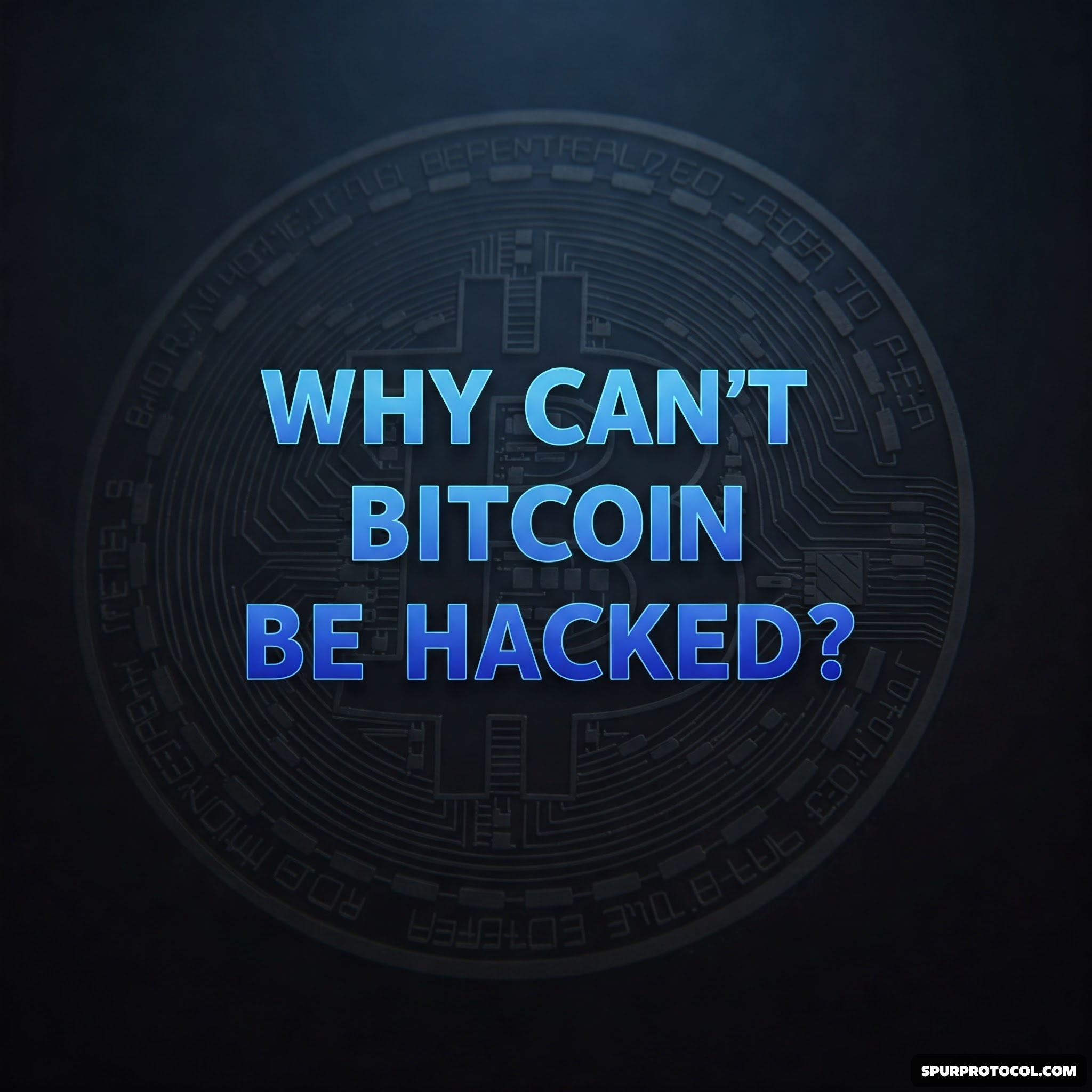 Why Can't Bitcoin Be Hacked? - SpurProtocol